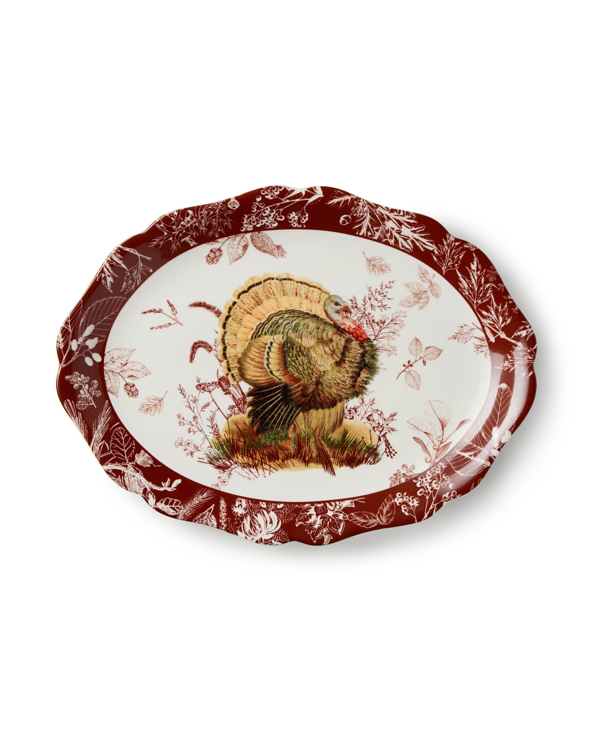 Click here for Certified International Pheasant Grove Oval Platte... prices