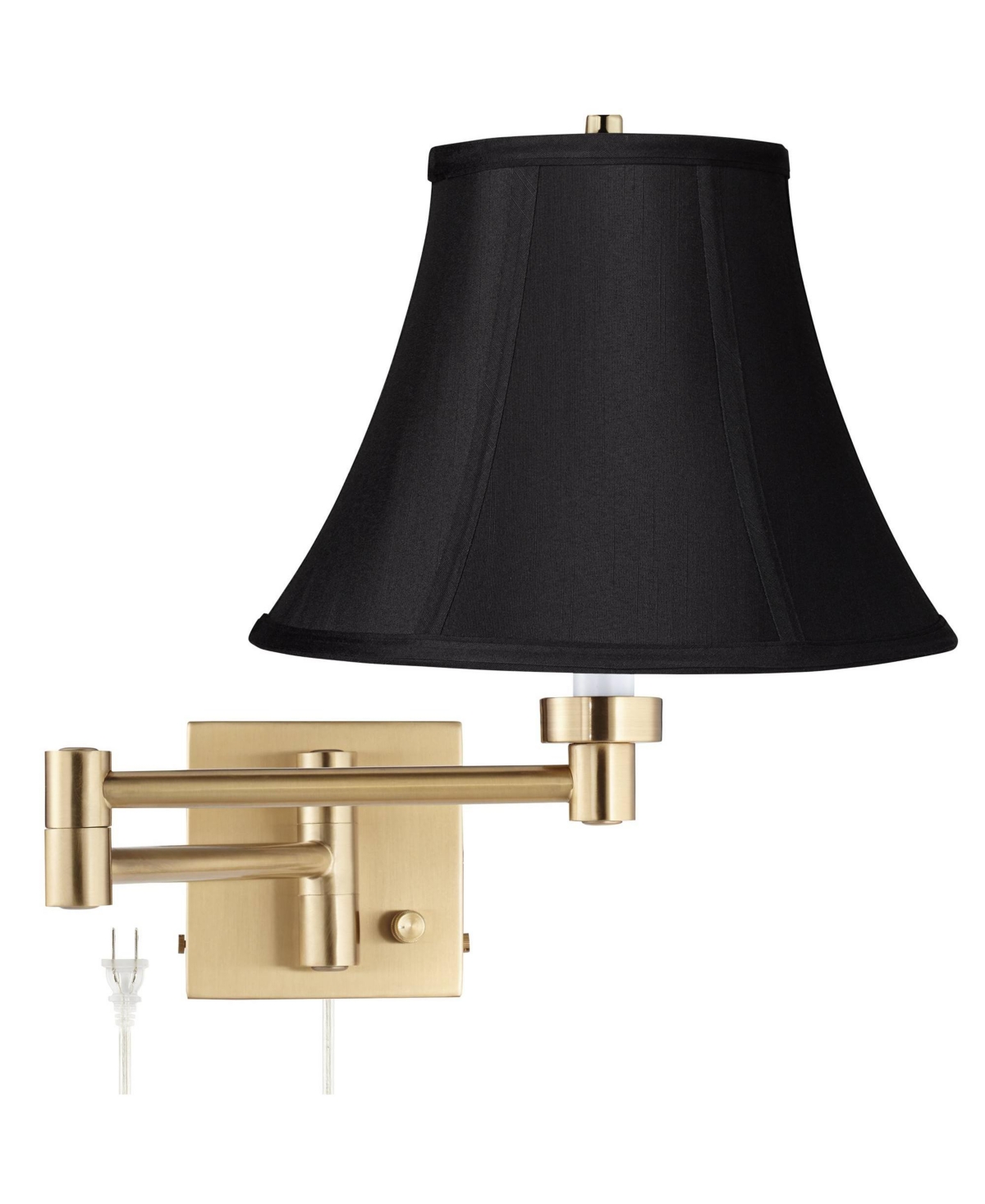 Click here for Barnes and Ivy Swing Arm Wall Lamp Warm Antique Br... prices