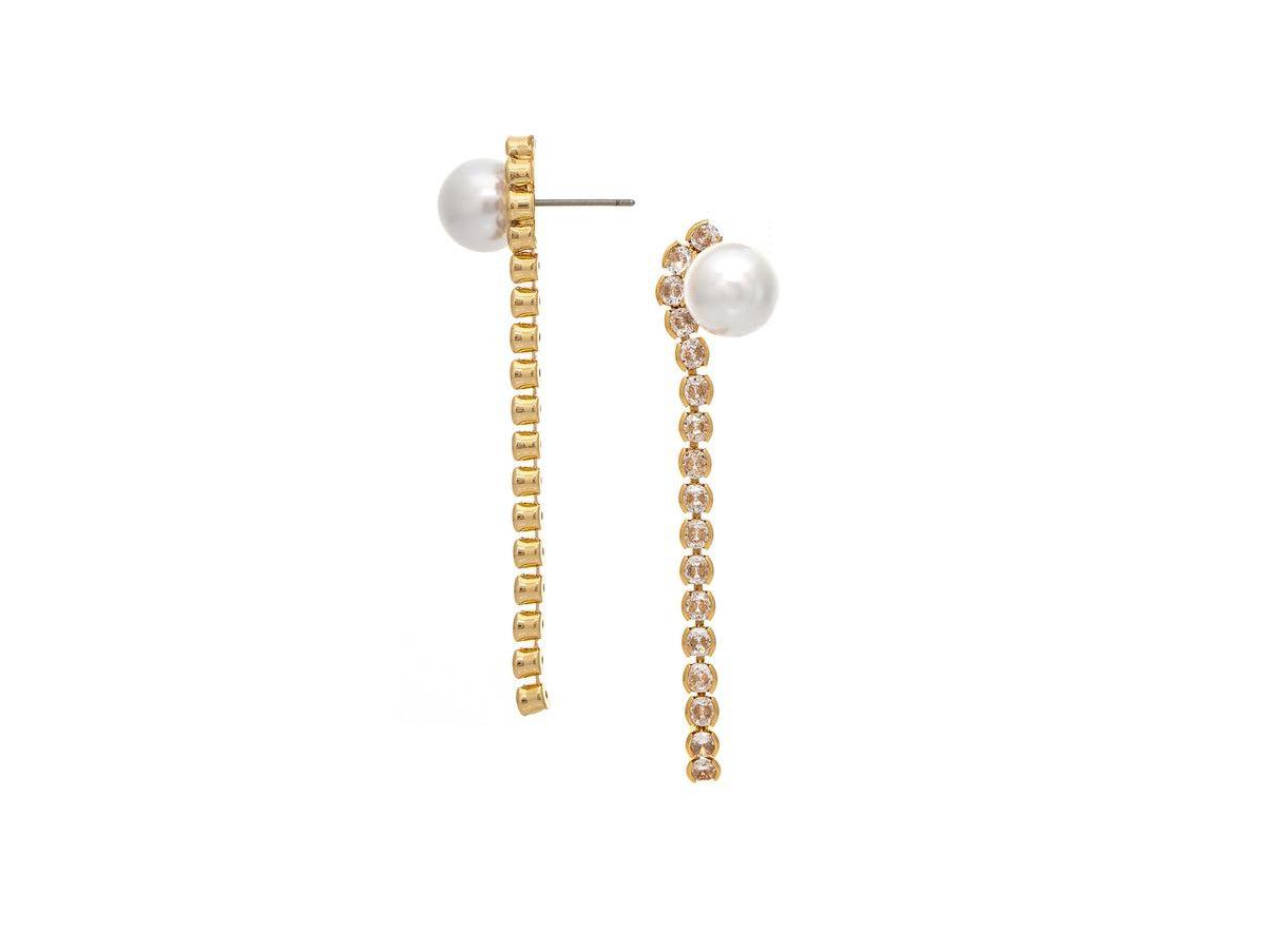 Click here for Rivka Friedman 18K Gold Plated Imitation Pearl + C... prices