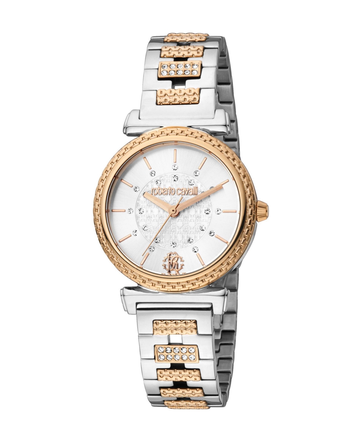 Click here for Roberto Cavalli Womens Glam Quartz Two Tone Stainl... prices