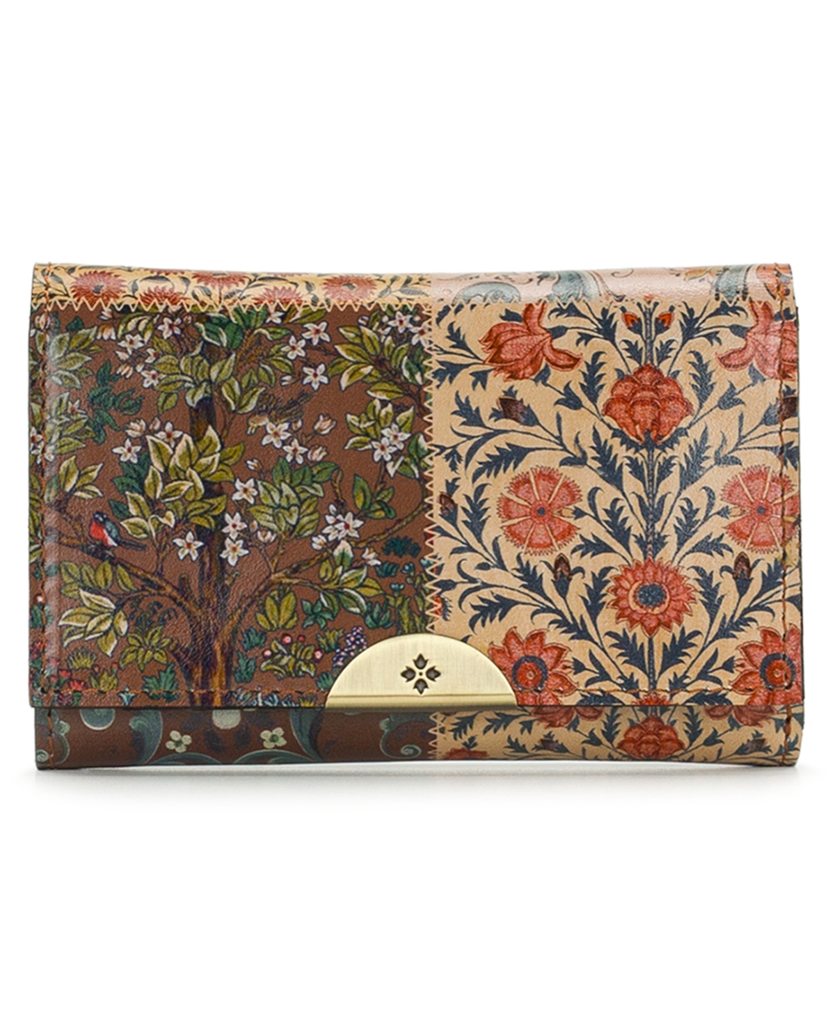 Click here for Patricia Nash Acri Leather Wallet - Nordic Patchwo... prices