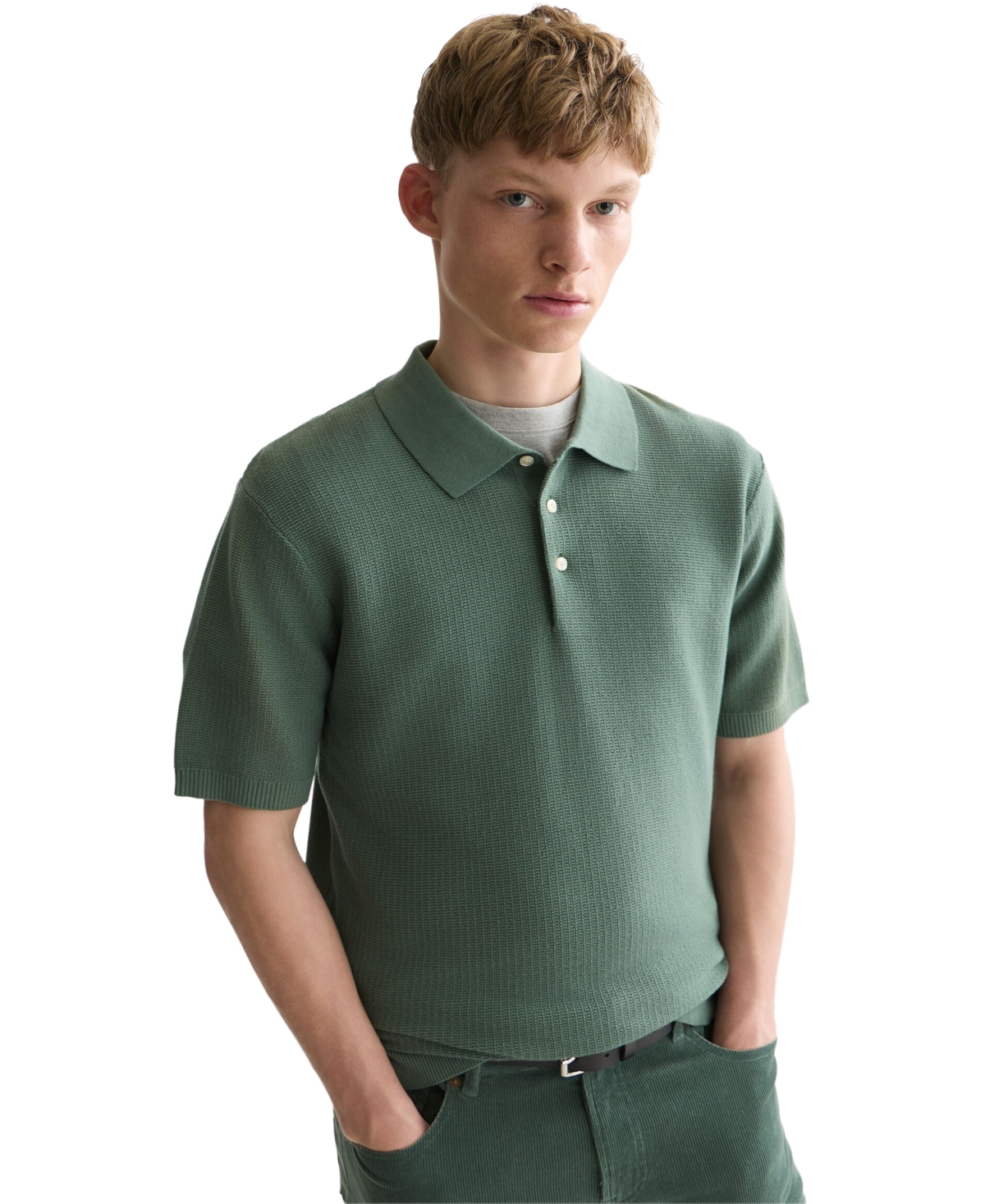 Click here for Scotch & Soda Mens Structured Regular-Fit Knitted... prices
