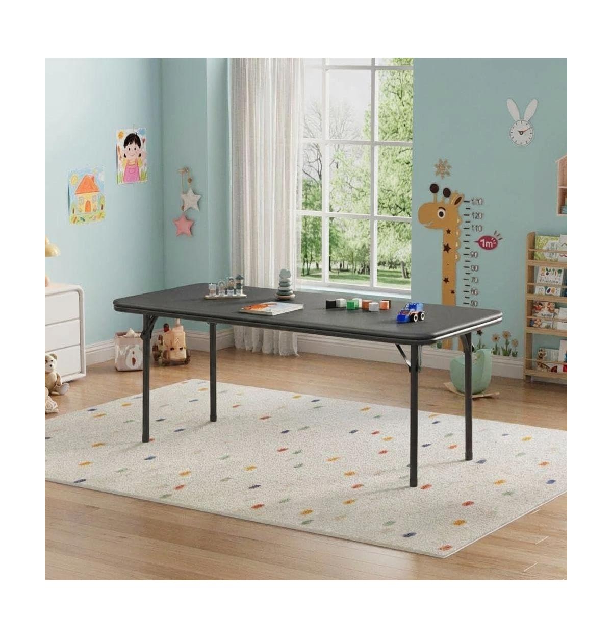 Click here for homfan 5-Piece Kids Table and Chair Set - Lightwei... prices