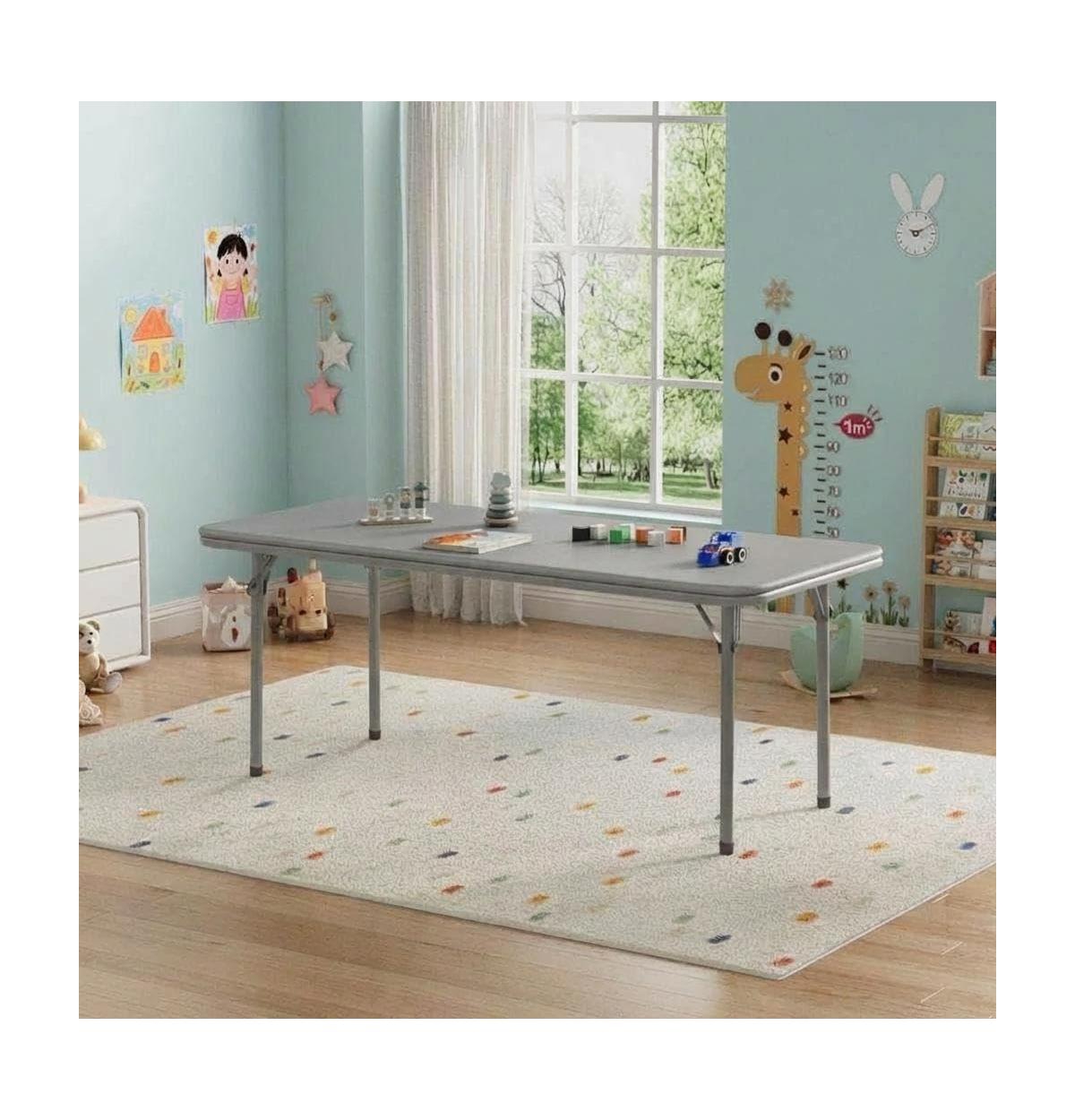 Click here for homfan 5-Piece Kids Table and Chair Set - Lightwei... prices