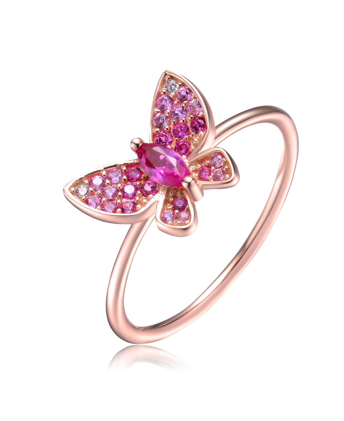 Click here for GigiGirl Sterling Silver with 18K Rose Gold Plated... prices