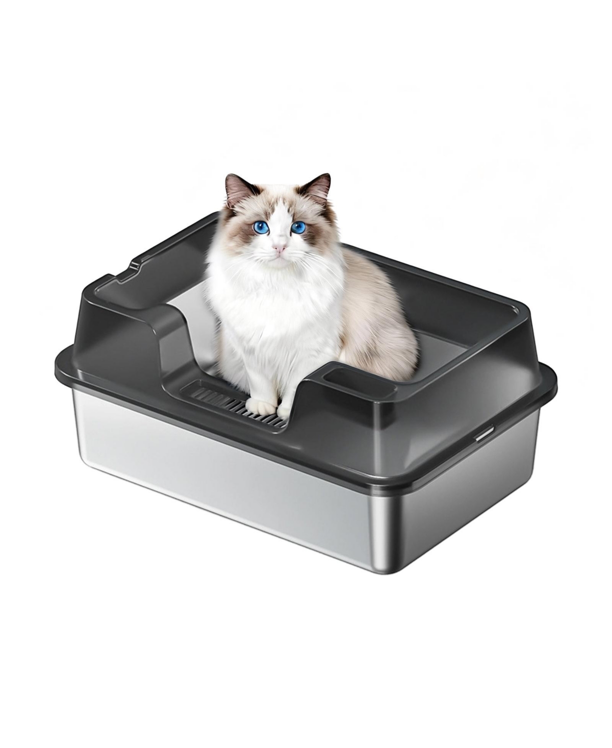 Click here for homfan Stainless Steel Enclosed Box with Lid  High... prices