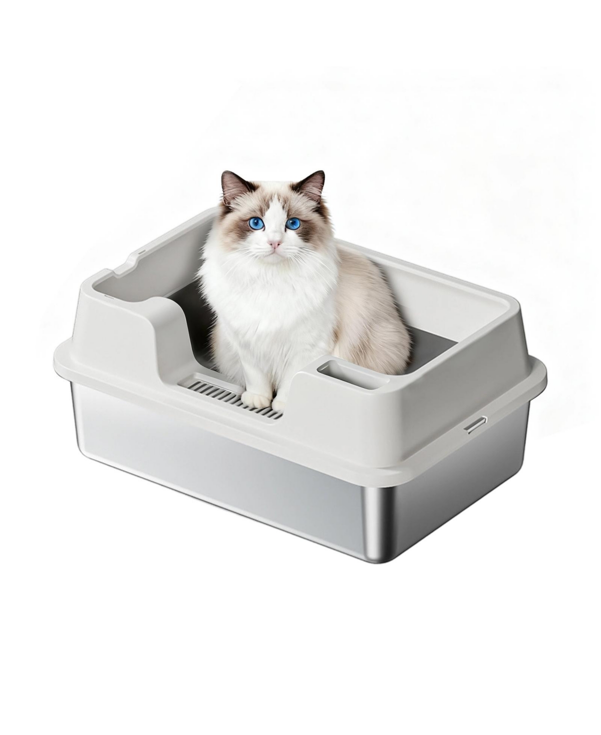 Click here for homfan Stainless Steel Enclosed Box with Lid  High... prices