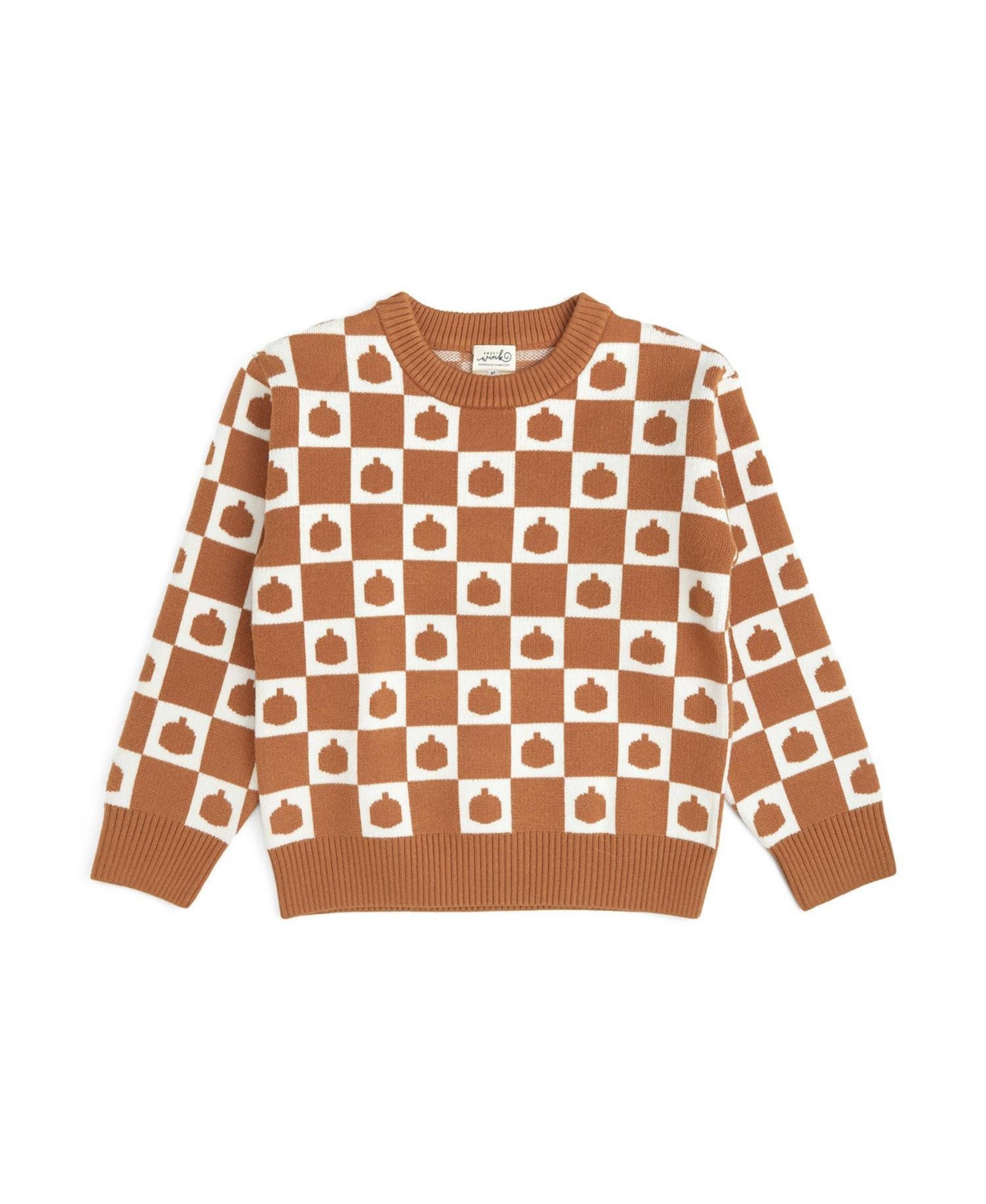 Click here for Sweet Wink Little Boys Pumpkin Checkers Sweater -... prices