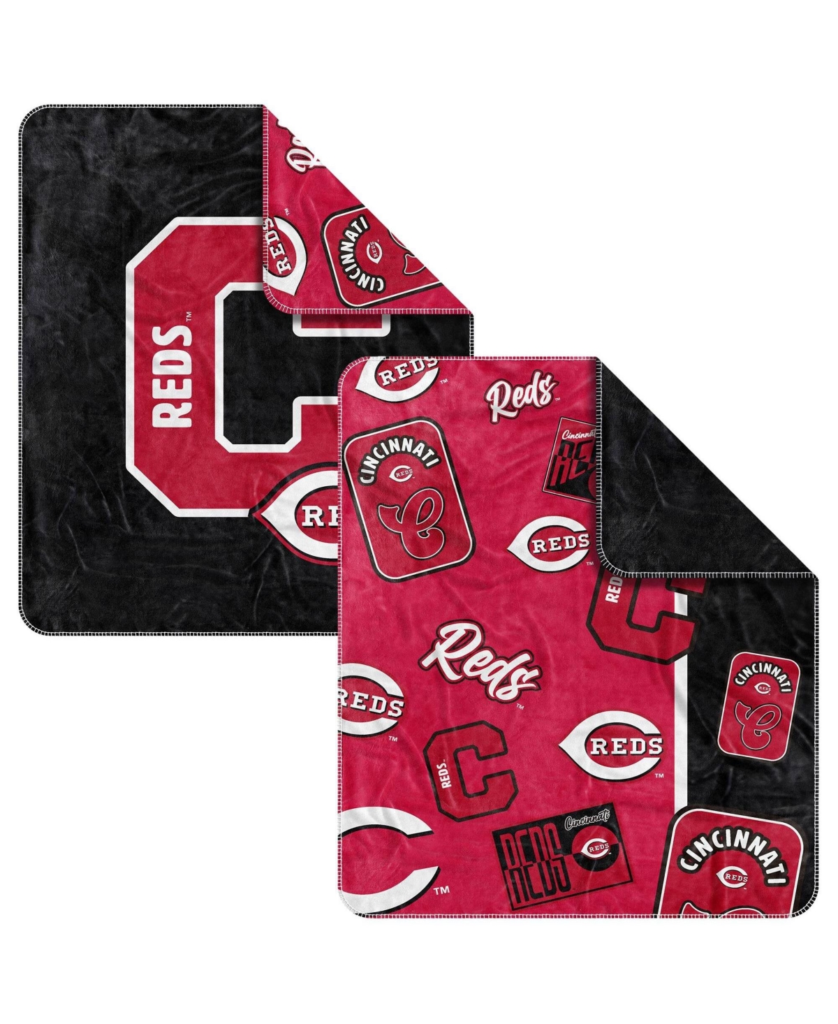 Click here for Logo Brands Cincinnati Reds 50 x 60 Dream Weave Th... prices