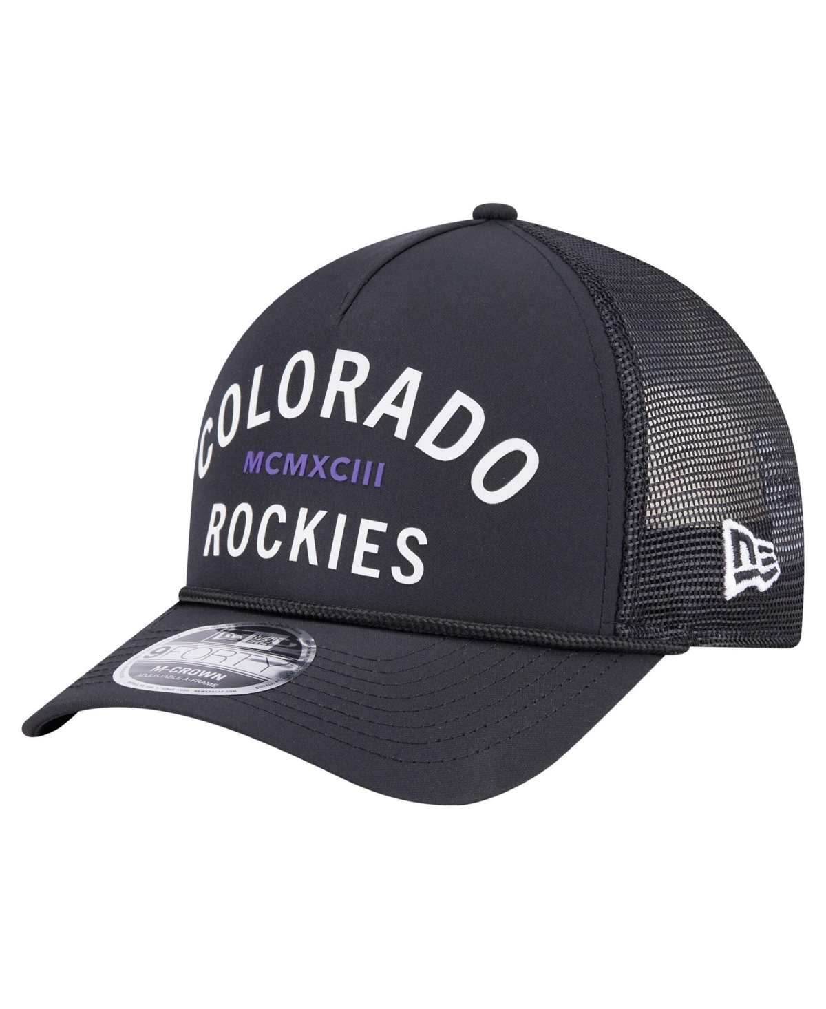 Click here for New Era Mens Black Colorado Rockies Minimalist 9FO... prices