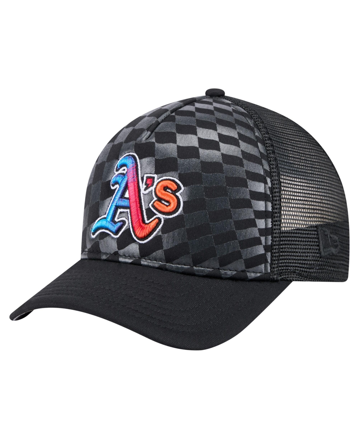 Click here for New Era Mens Black Athletics Gradient 9FORTY A-Fra... prices