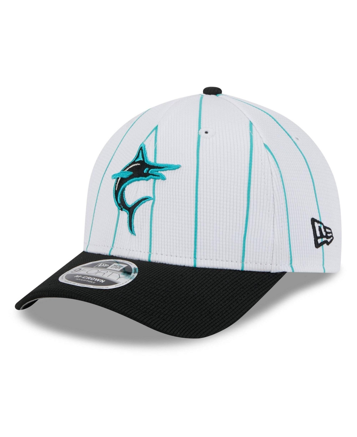 Click here for New Era Mens White/Black Miami Marlins 2025 Battin... prices