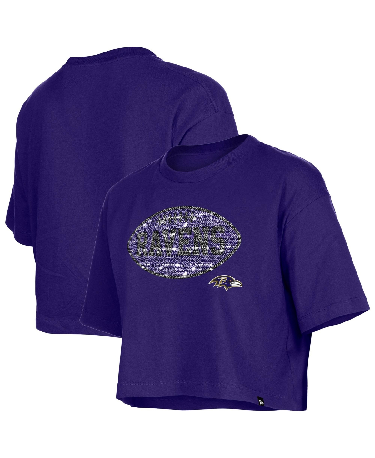 Click here for New Era Big Girls Purple Baltimore Ravens Flip Seq... prices