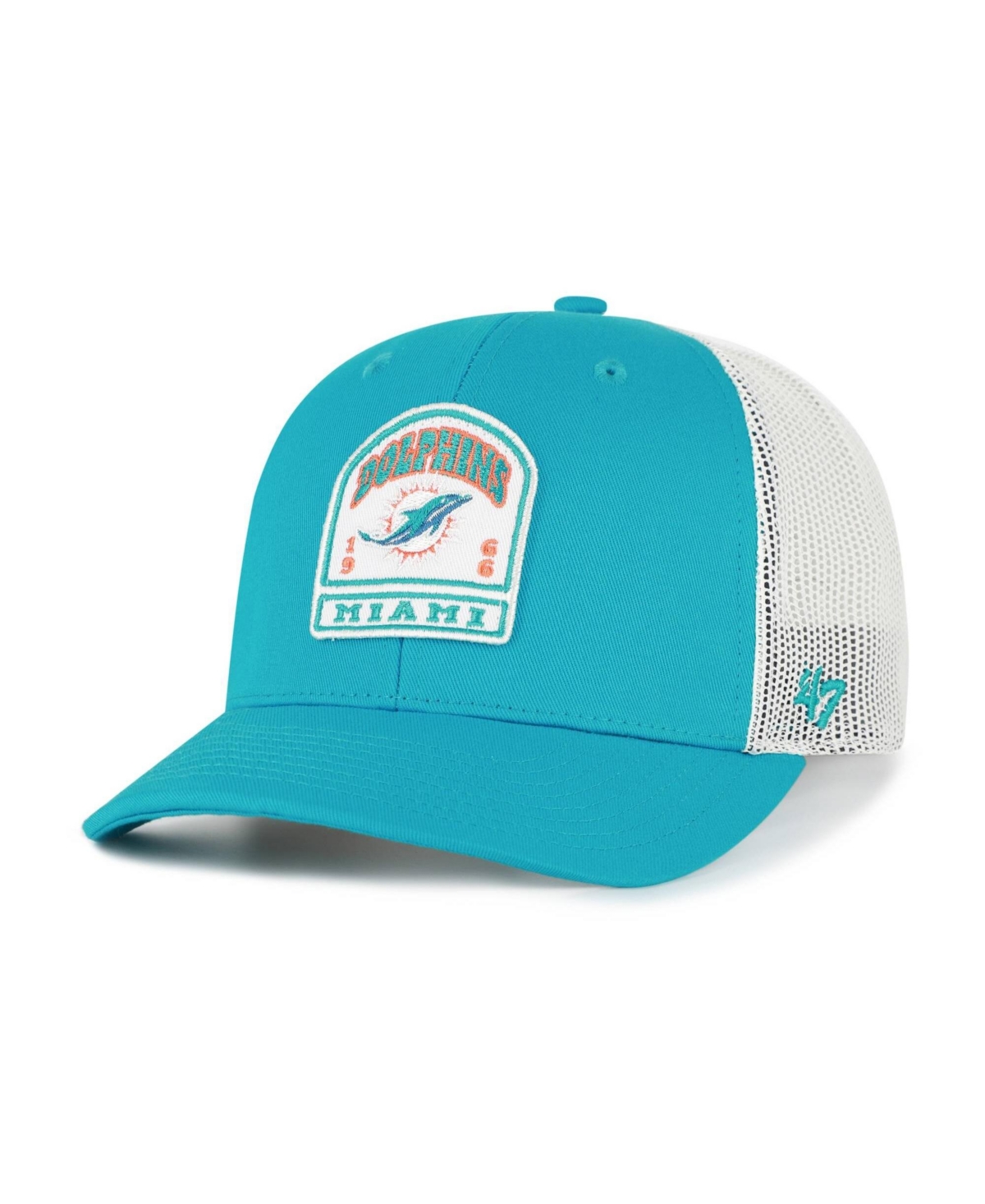 Click here for 47 Brand Mens Aqua Miami Dolphins Headstone Trucke... prices
