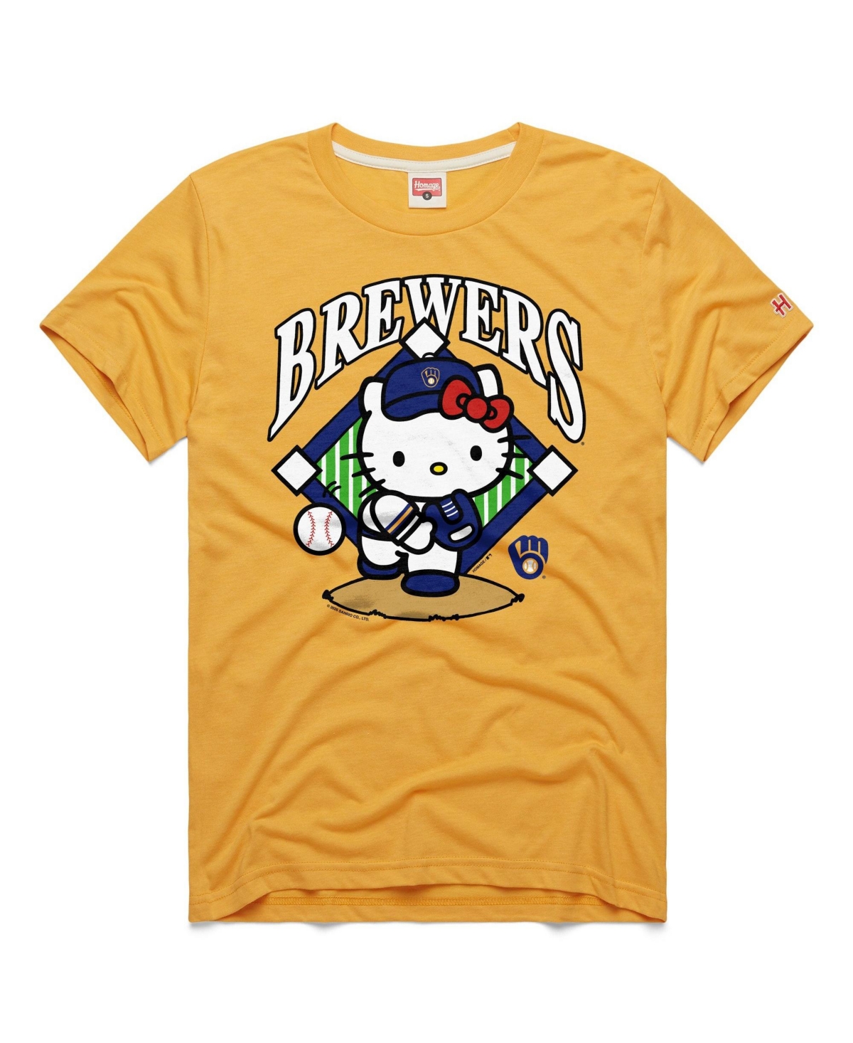 Click here for Homage Mens and Womens Gold Milwaukee Brewers Hell... prices