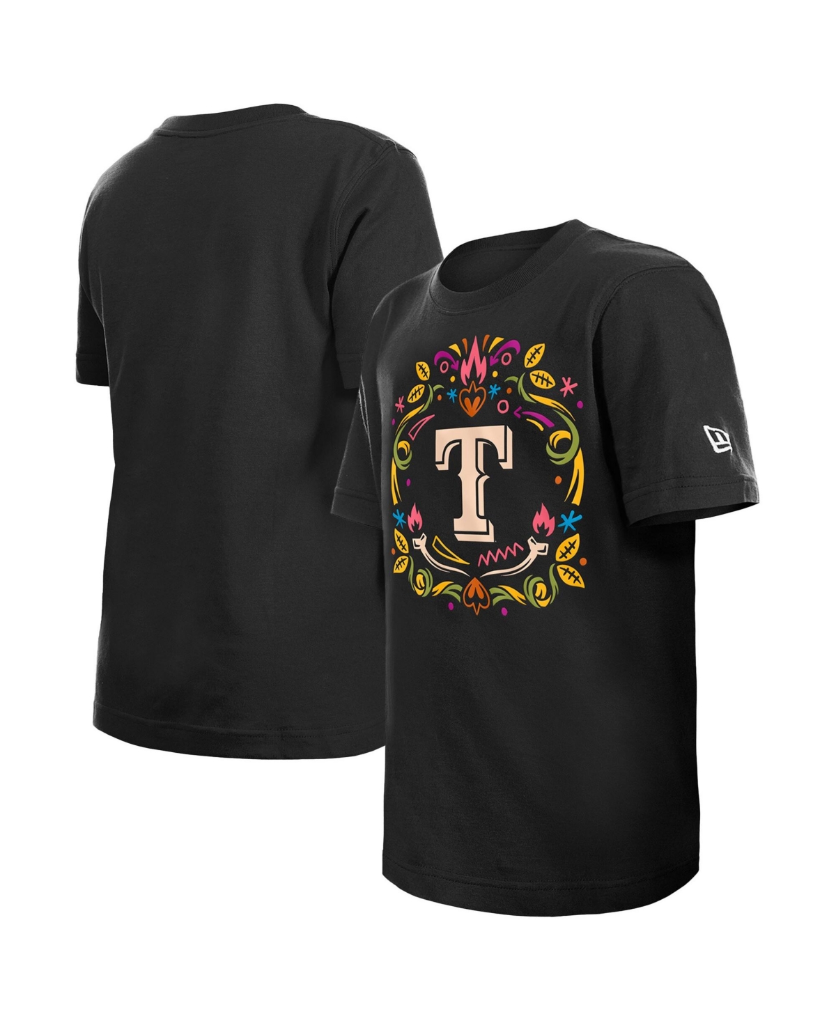 Click here for New Era Big Boys and Girls Black Texas Rangers Dia... prices