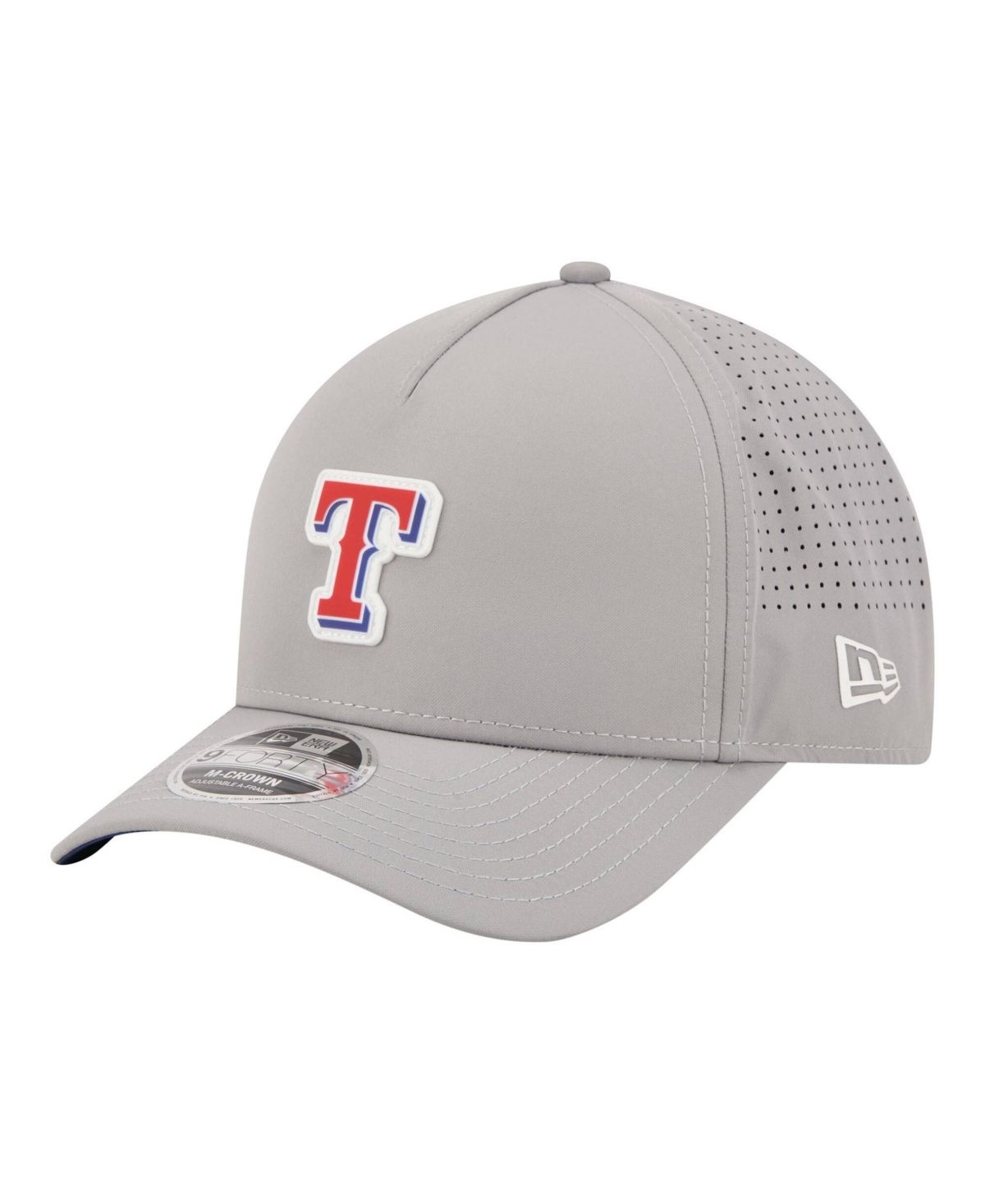 Click here for New Era Mens Gray Texas Rangers Micro Logo 9FORTY... prices