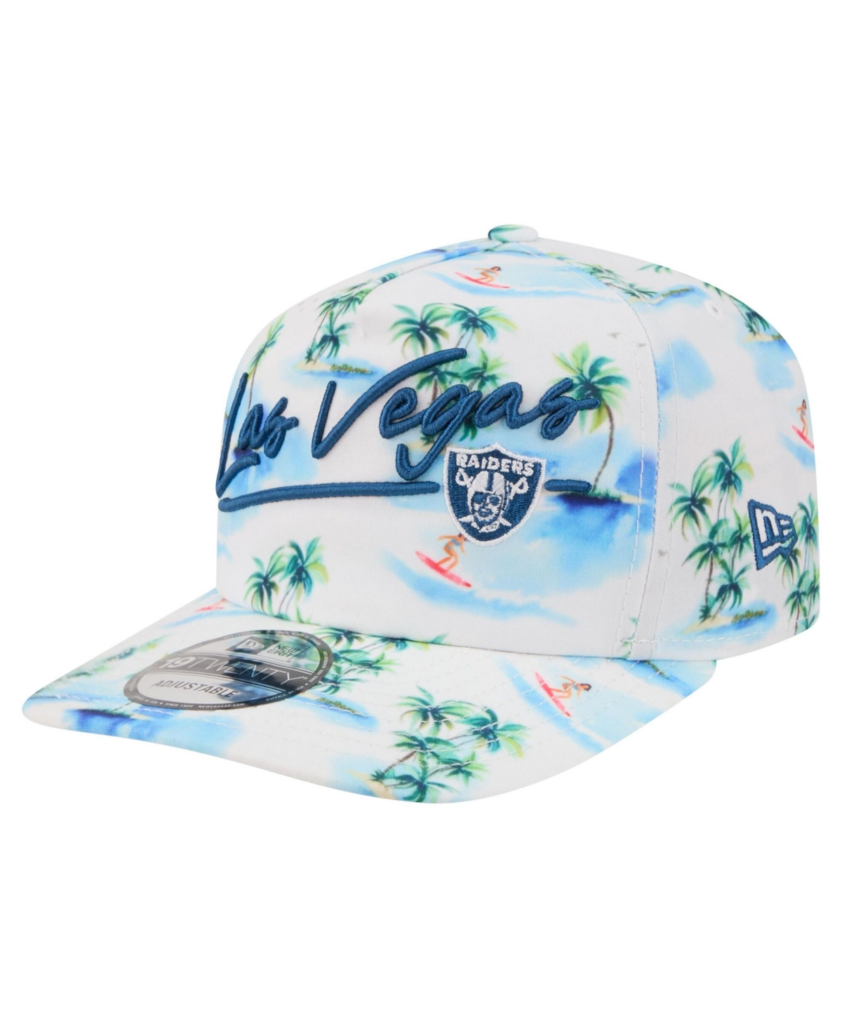 Click here for New Era Mens White Las Vegas Raiders Aloha 19TWENT... prices