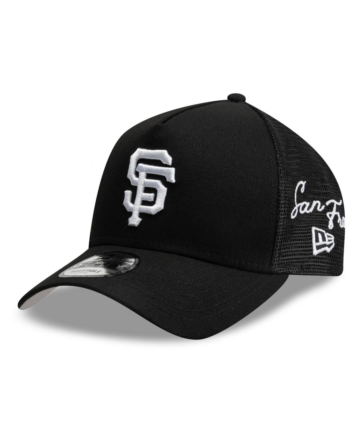Click here for New Era Mens Black San Francisco Giants Side Scrip... prices
