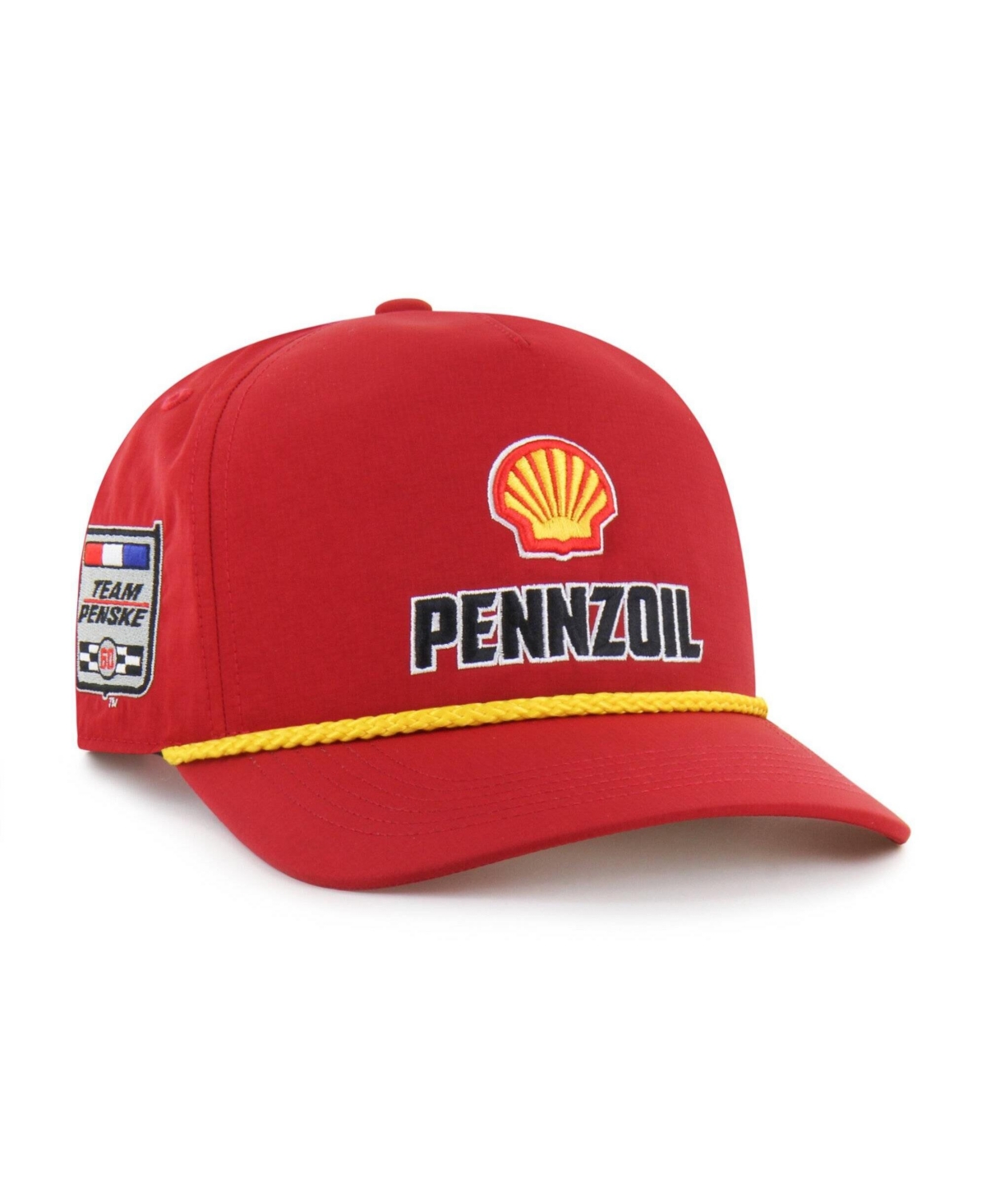 Click here for 47 Brand Mens Red Joey Logano Sponsor Logo Side Pa... prices