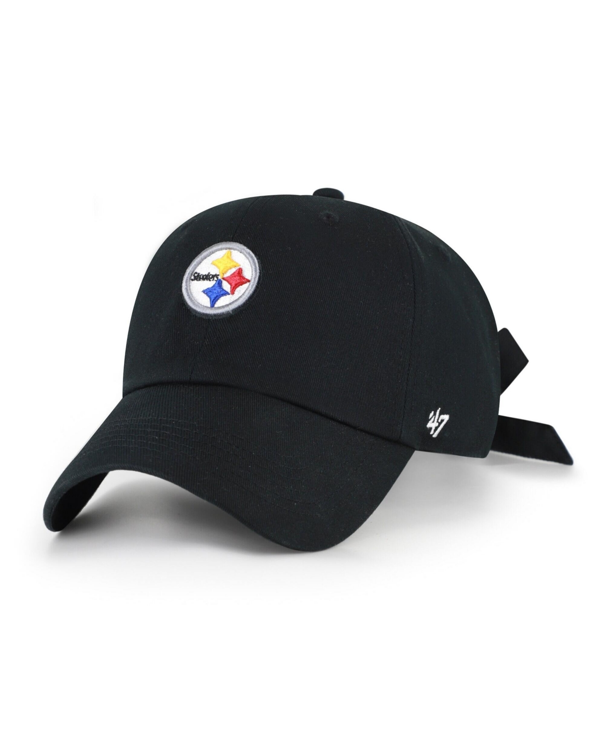 Click here for 47 Brand Womens Black Pittsburgh Steelers Bow Back... prices