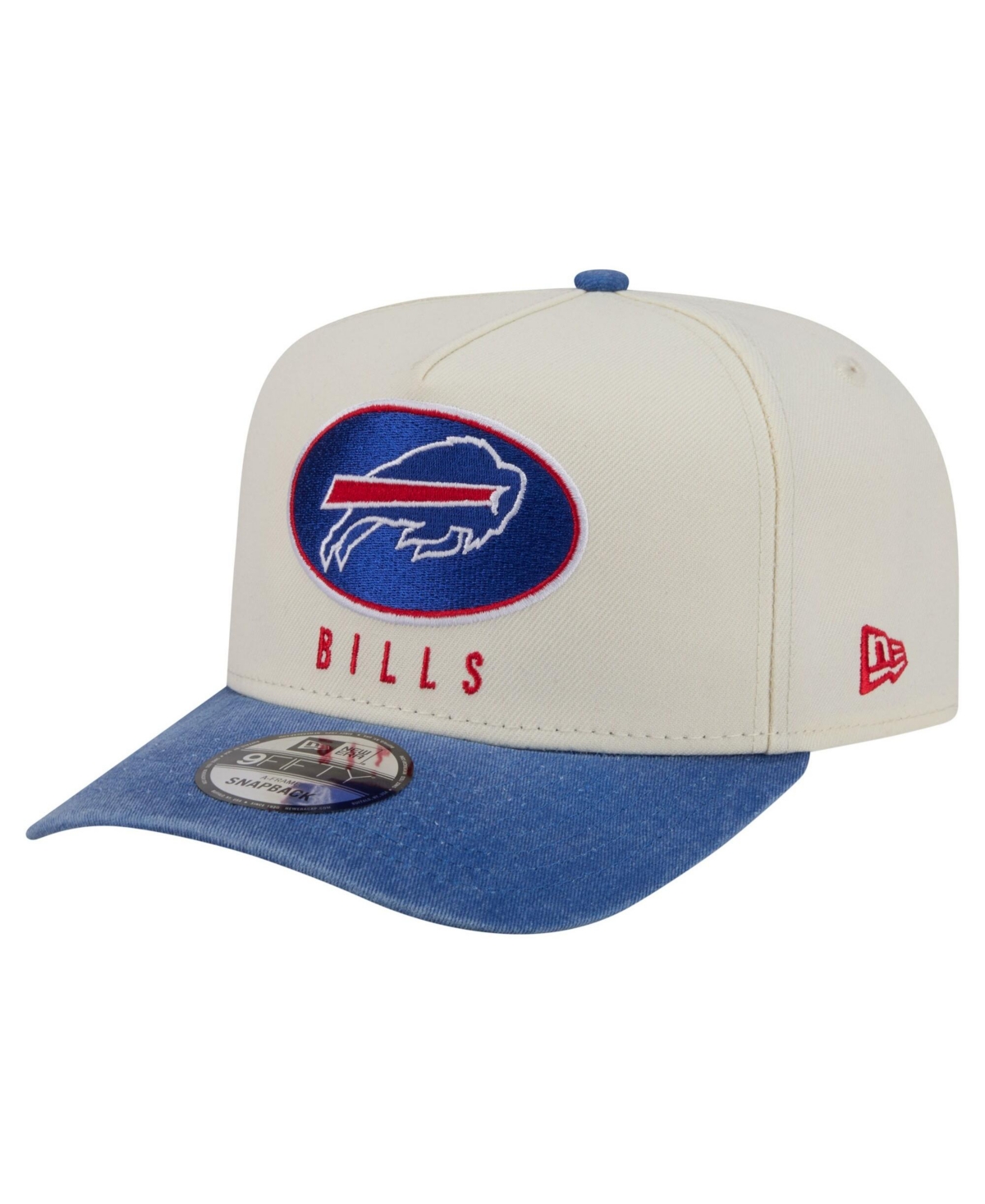 Click here for New Era Mens Cream/Royal Buffalo Bills Washed A-Fr... prices
