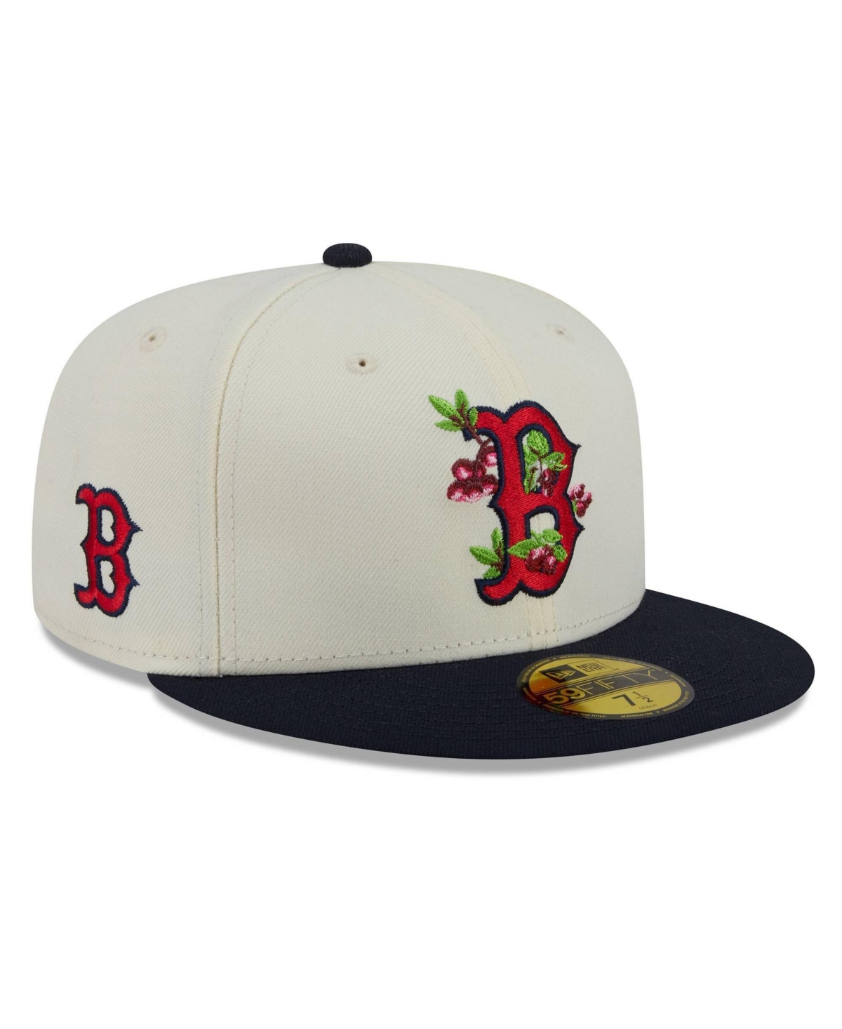 Click here for New Era Mens White/Navy Boston Red Sox Blossom 59F... prices
