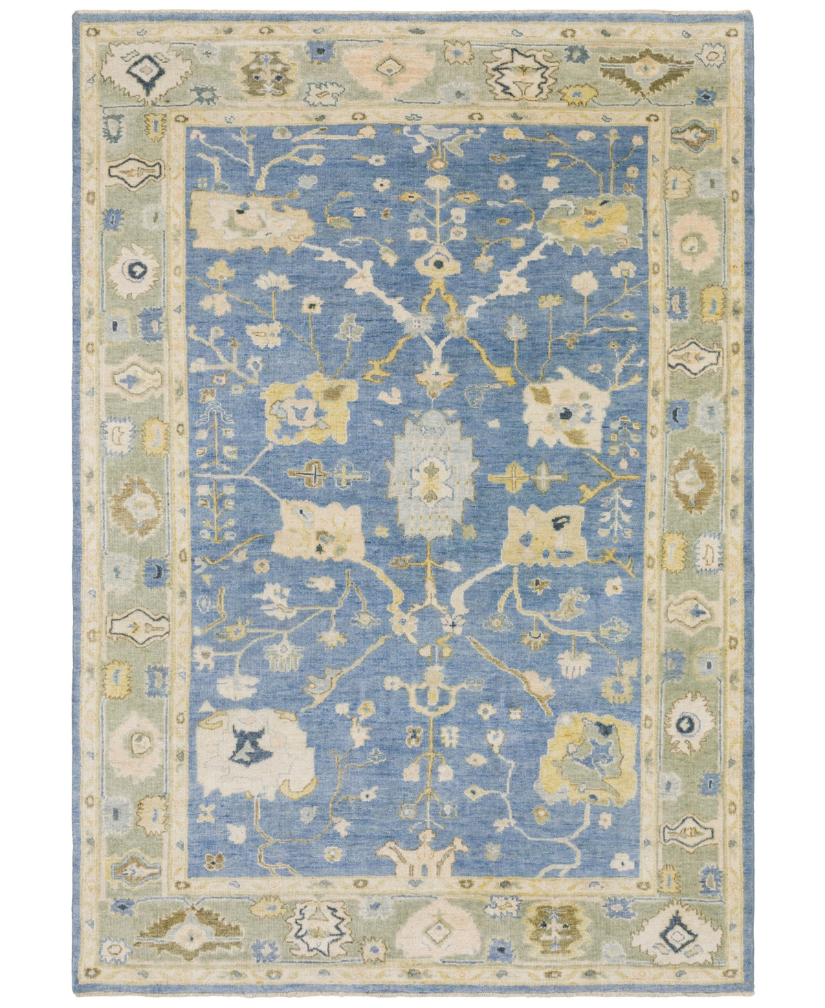 Click here for Oriental Weavers Palace 10311 9x12 Area Rug - Blue prices
