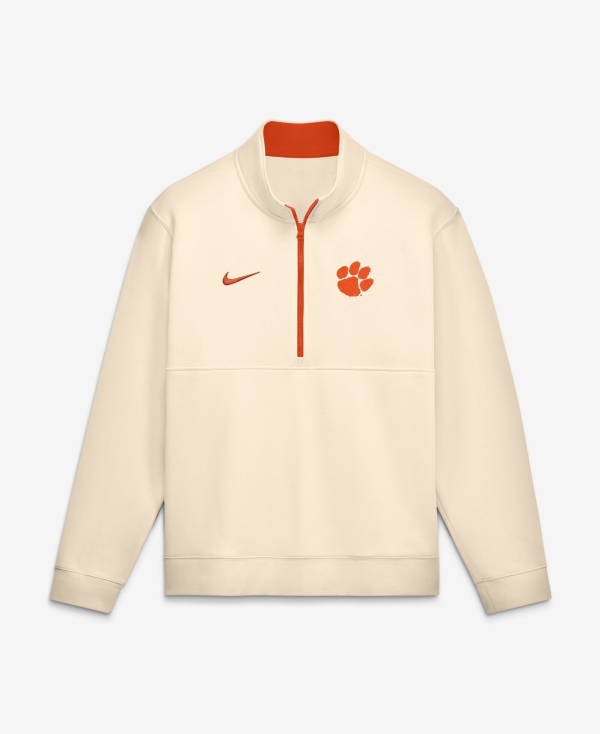 Click here for Nike Mens Cream Clemson Tigers Primetime Club Flee... prices