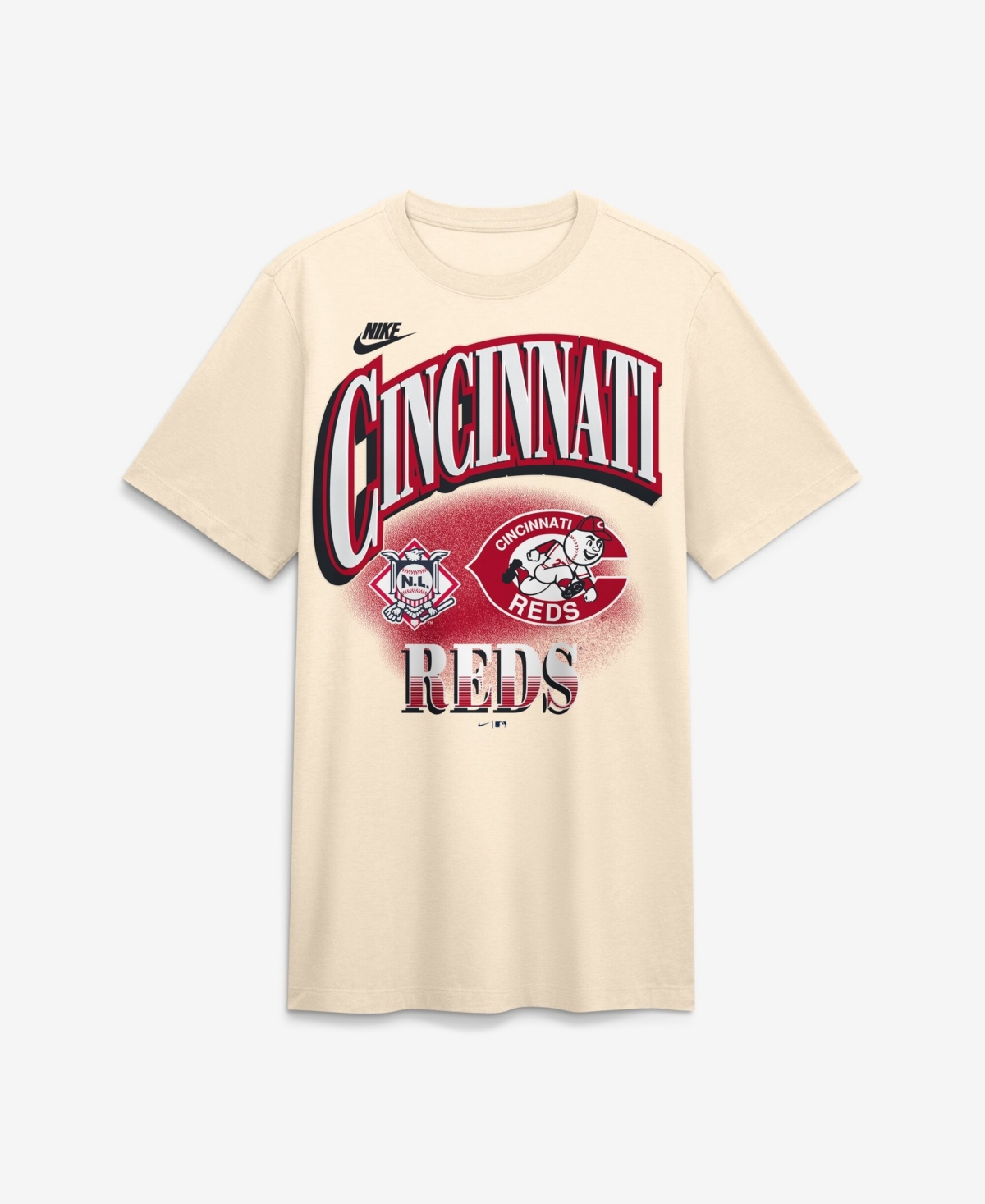 Click here for Nike Mens Natural Cincinnati Reds Vintage Tri-Blen... prices
