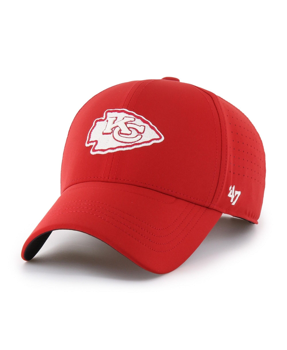 Click here for 47 Brand Mens Red Kansas City Chiefs Vent Mvp Adju... prices