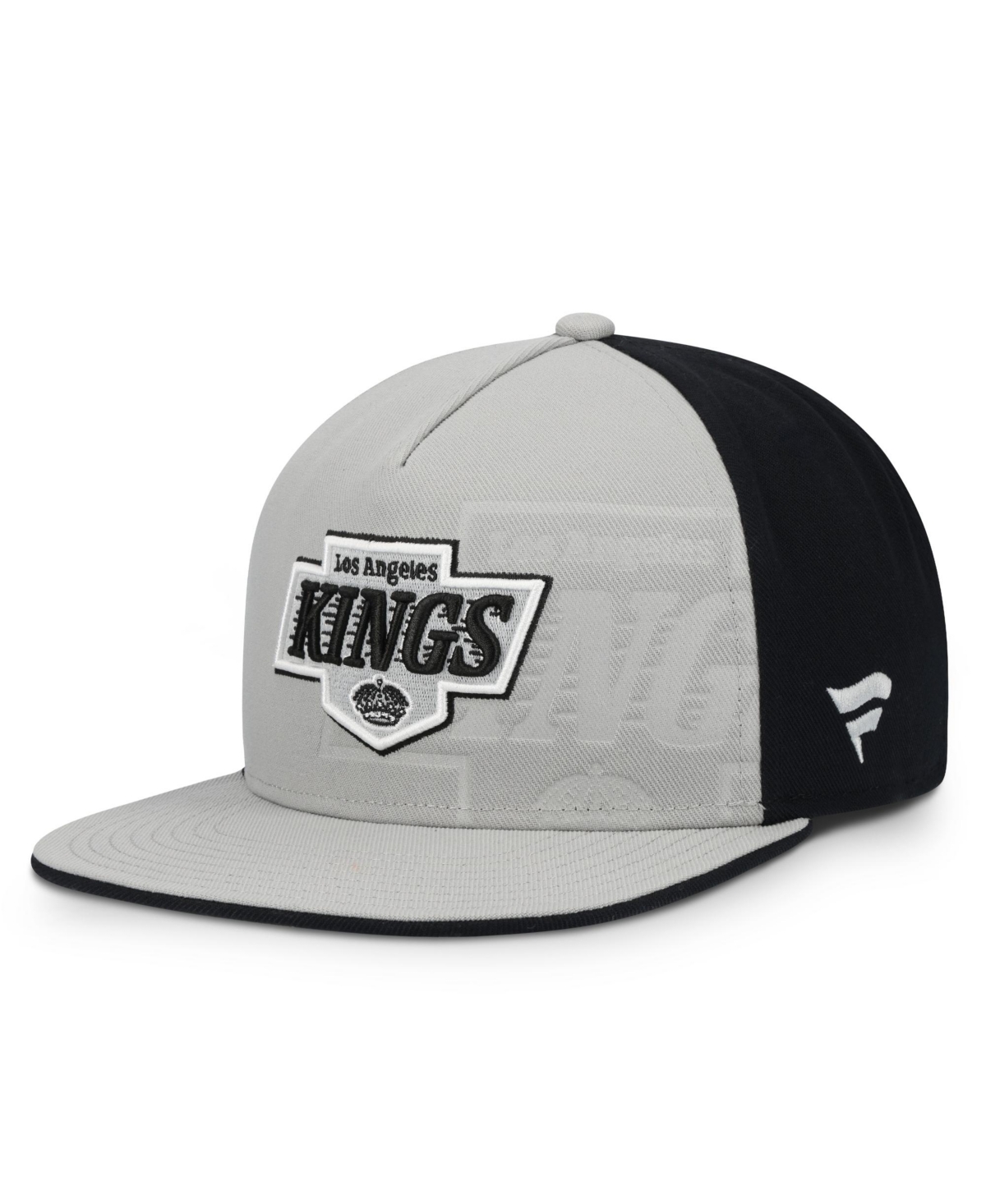 Click here for Fanatics Mens Silver/Black Los Angeles Kings Snapb... prices