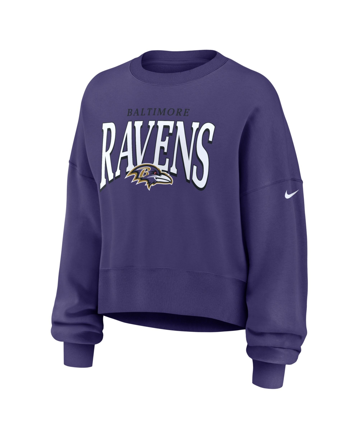 Click here for Nike Womens Purple Baltimore Ravens Oversized Phoe... prices