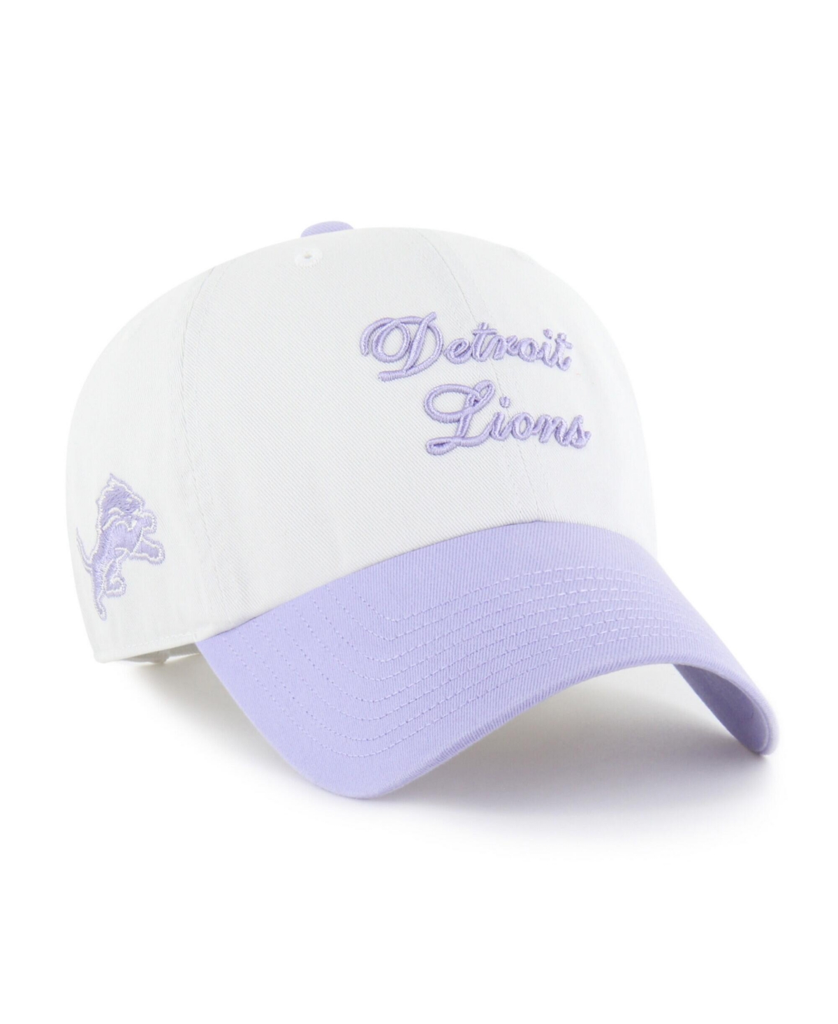 Click here for 47 Brand Womens White Detroit Lions Gelato Two-Ton... prices