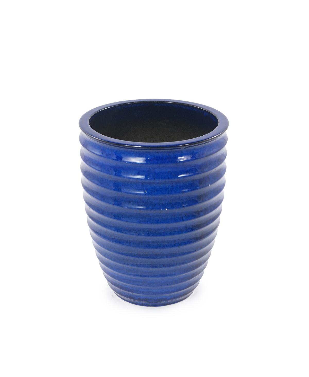 Click here for Yobtop Sapphire Ceramic Planter - 17 Inch Handmade... prices
