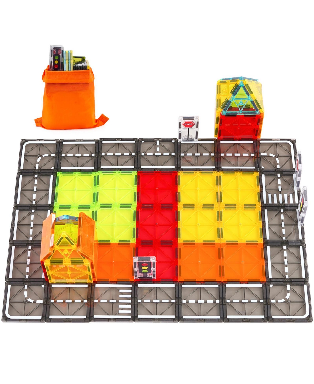 Click here for Hongge Road Building Tiles 56-Piece Construction S... prices