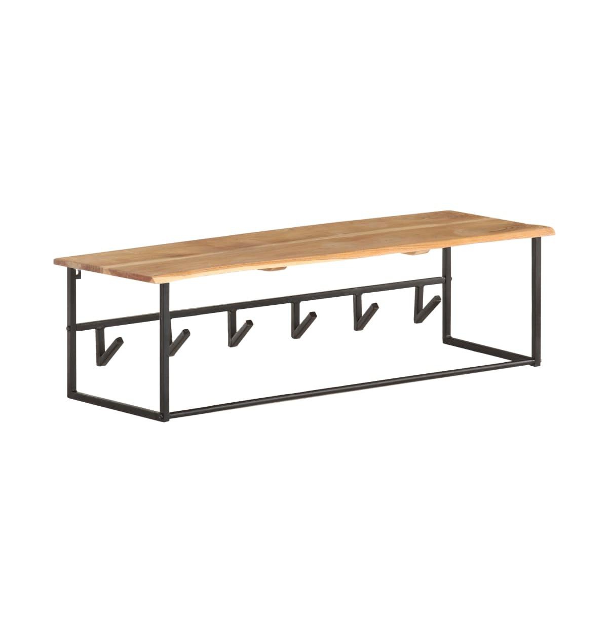 Click here for vidaXL Peg with Live Edge 39.4x13.4x15 Solid Acaci... prices