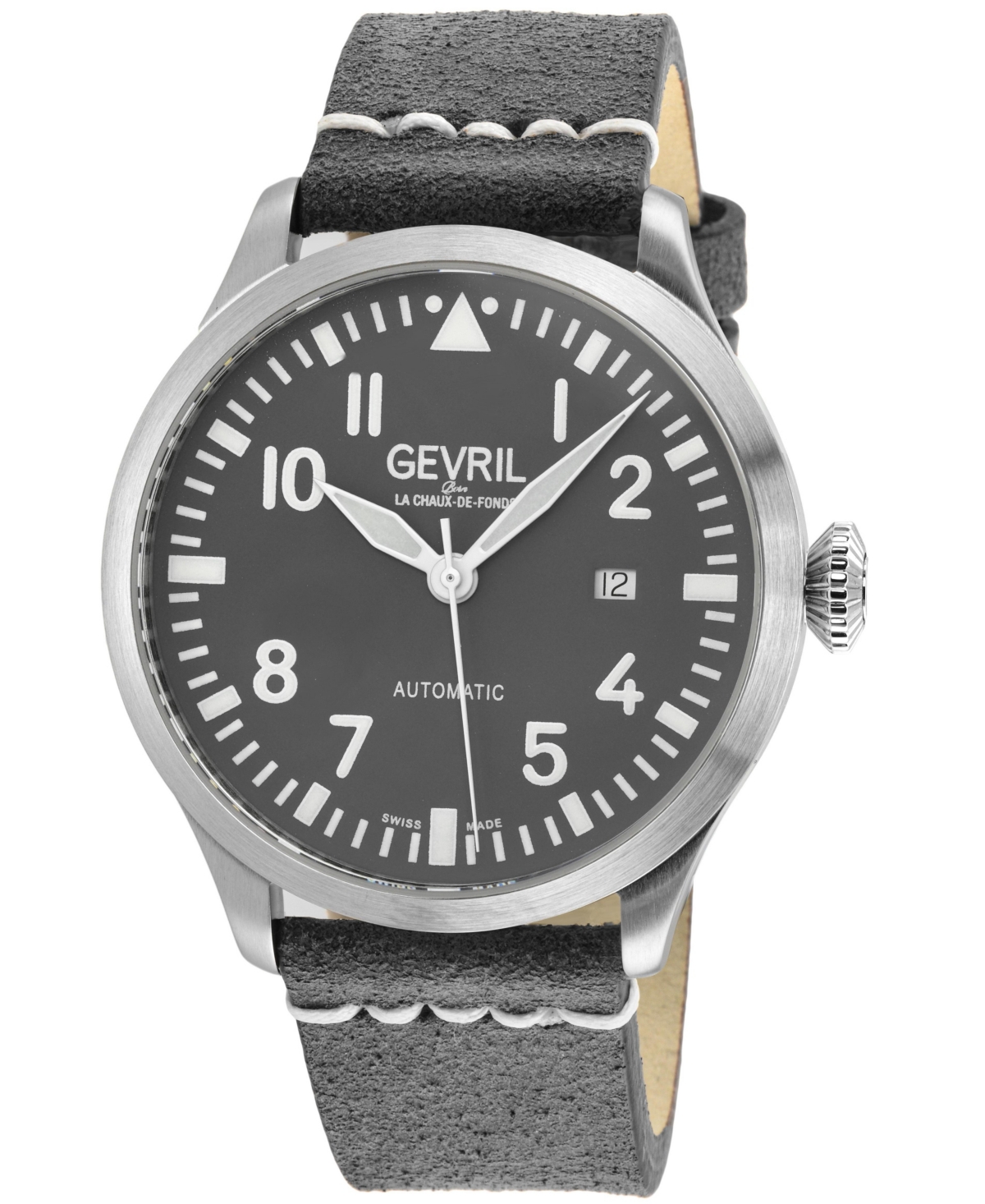 Click here for Gevril Mens Swiss Made Vaughn Swiss Automatic Ital... prices
