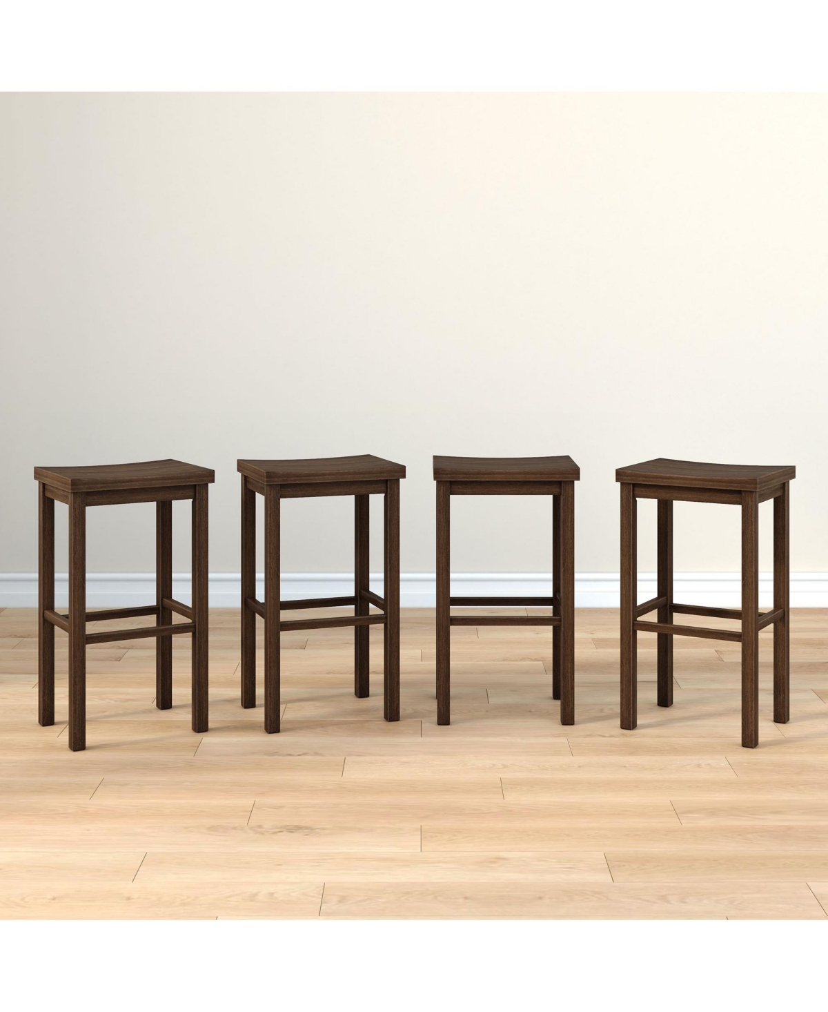 Click here for Grain & Grove 4 pack 30 Inch Height Bar Stool - Wa... prices