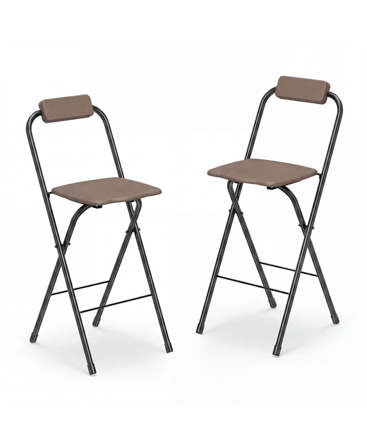 Click here for Gymax 2 Piece Folding Bar Stools with Ergonomic Se... prices