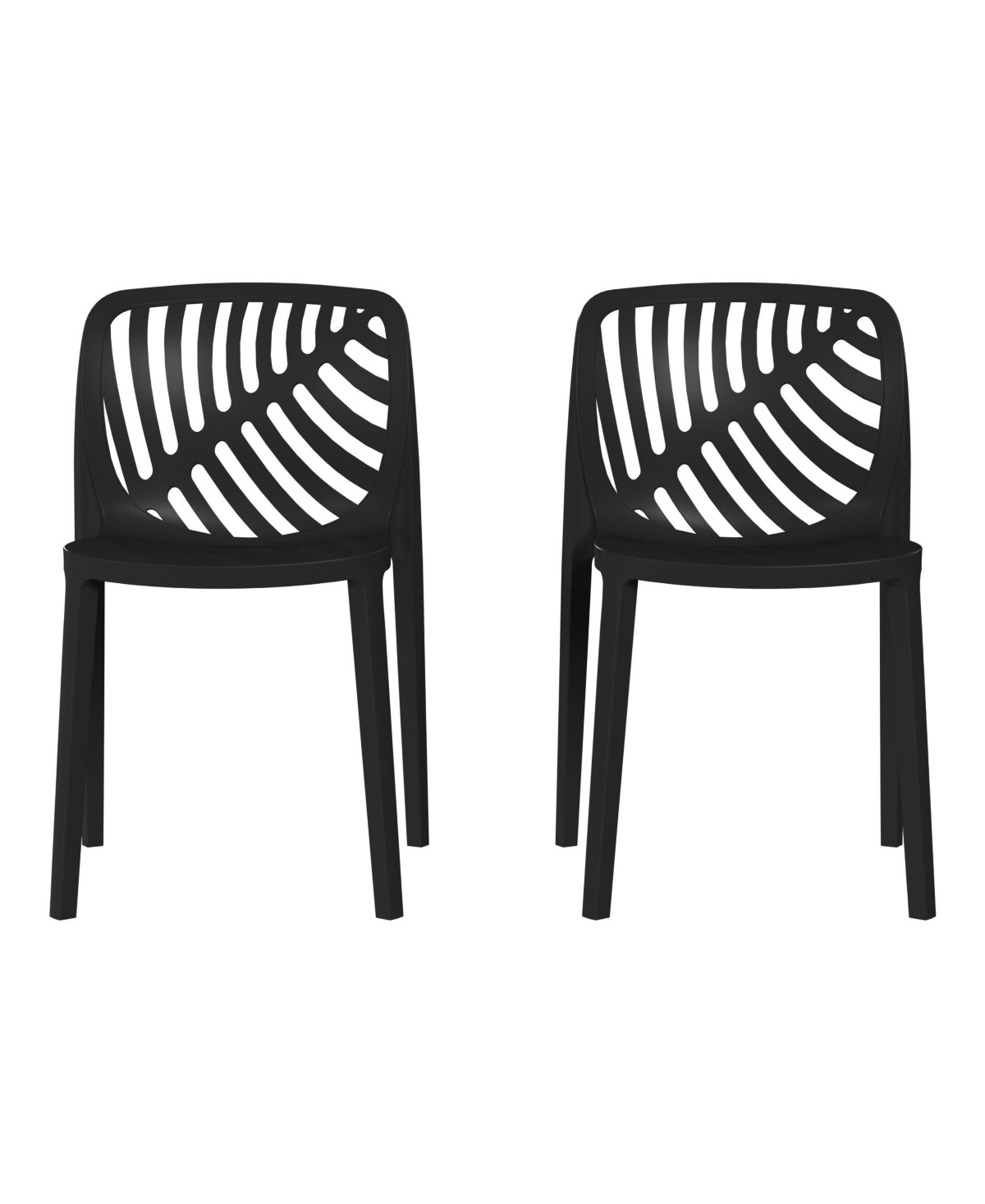 Click here for WestinTrends Outdoor Modern Stackable Polypropylen... prices