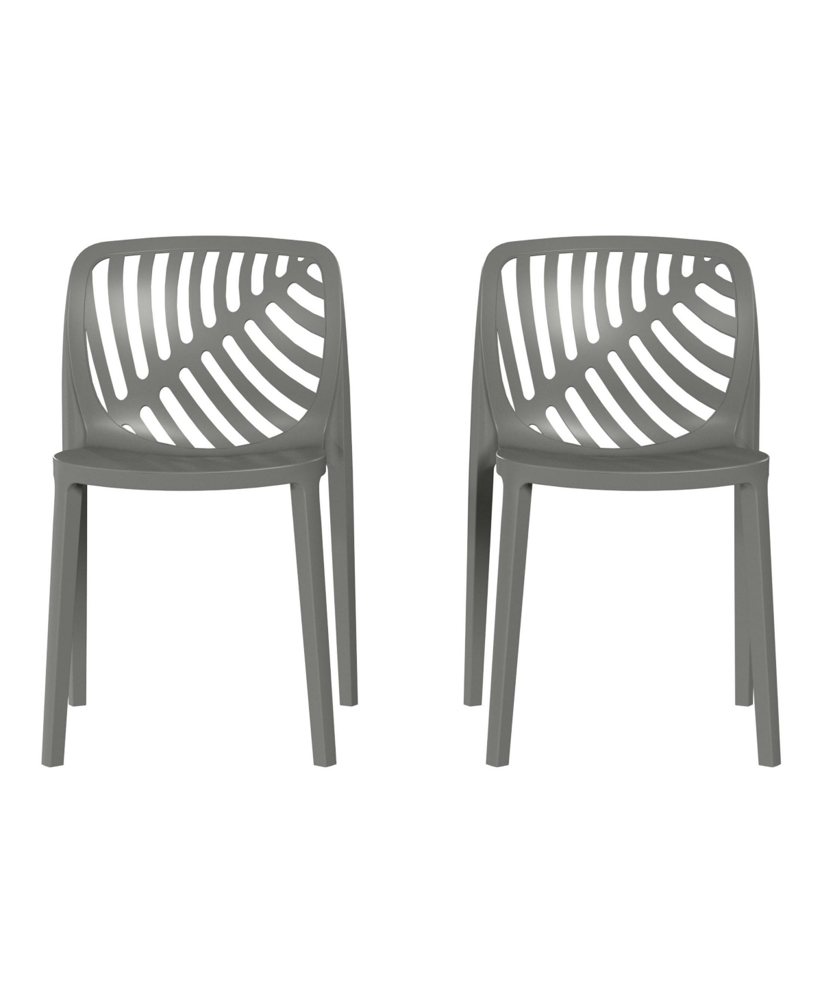 Click here for WestinTrends Outdoor Modern Stackable Polypropylen... prices