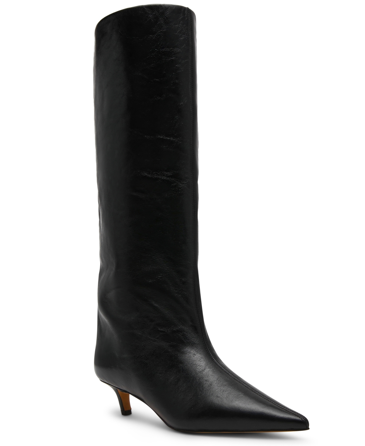 Click here for Steve Madden Womens Lychee Kitten-Heel Stovepipe K... prices