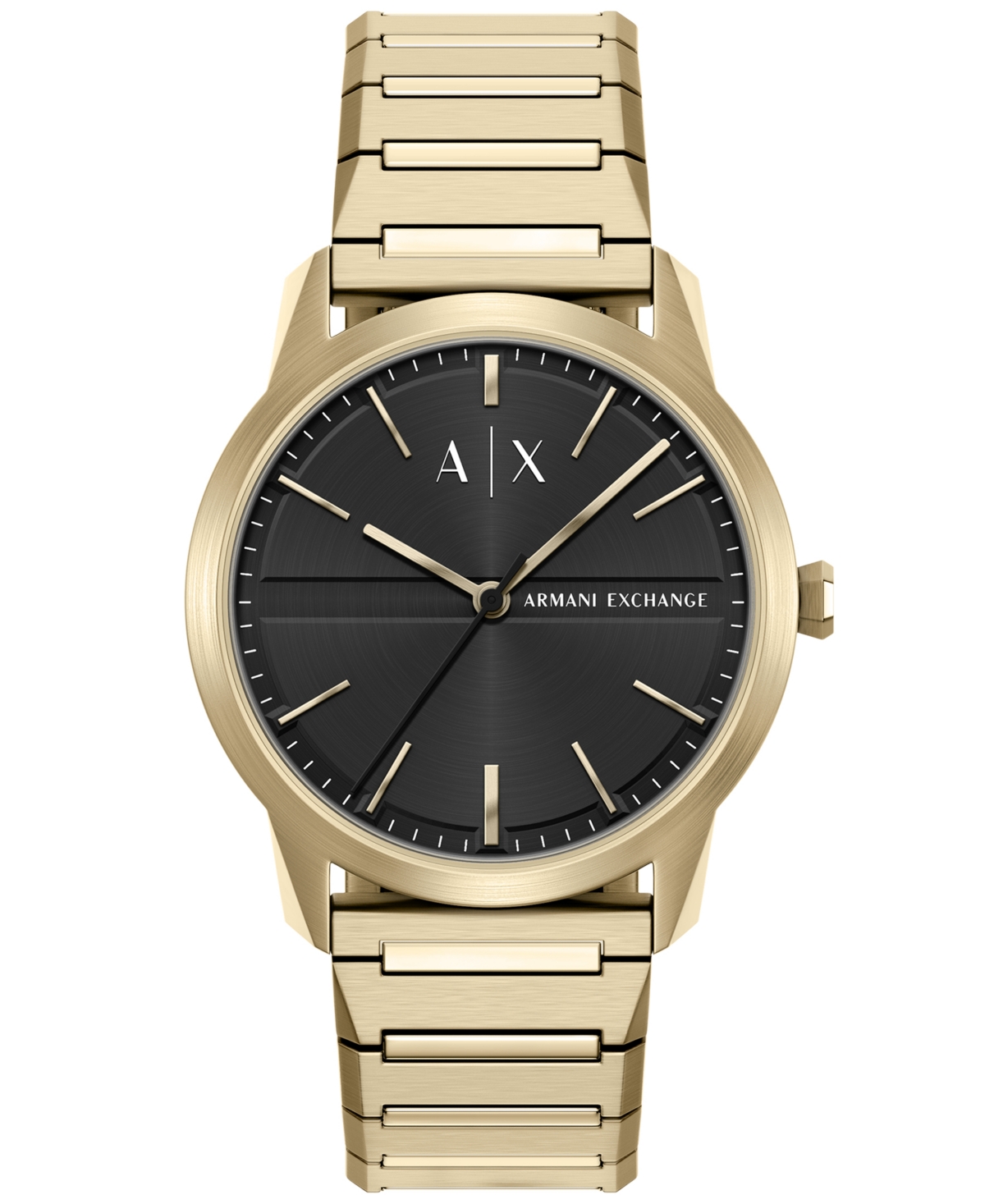 Click here for Armani Exchange Mens Quartz Three Hand Gold Stainl... prices