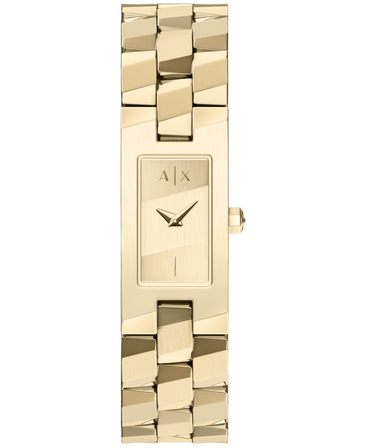 Click here for Armani Exchange Womens Quartz Two Hand Gold Stainl... prices