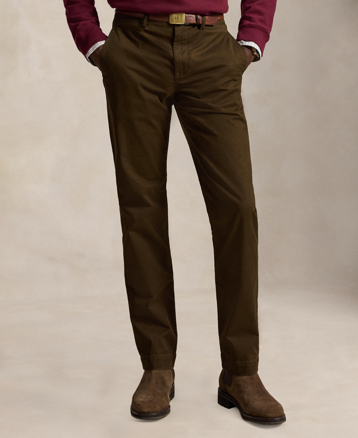 Click here for Polo Ralph Lauren Mens Straight-Fit Stretch Chino... prices
