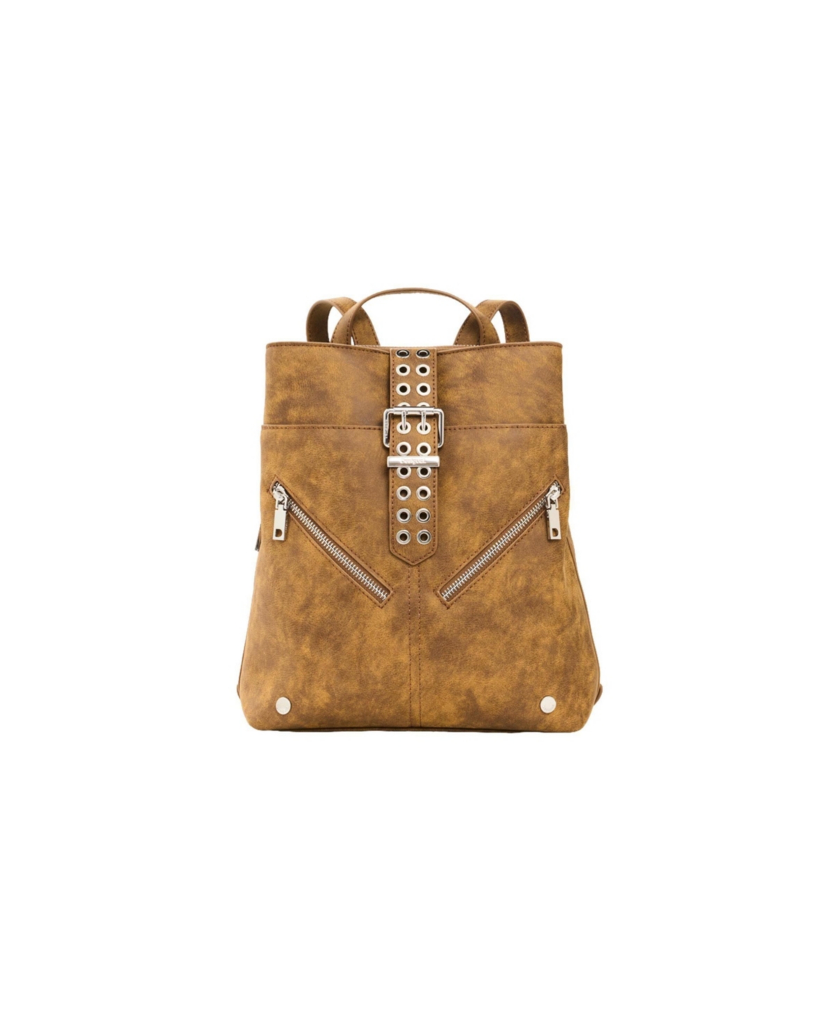 Click here for Desigual Womens Mini small backpack - Camel prices