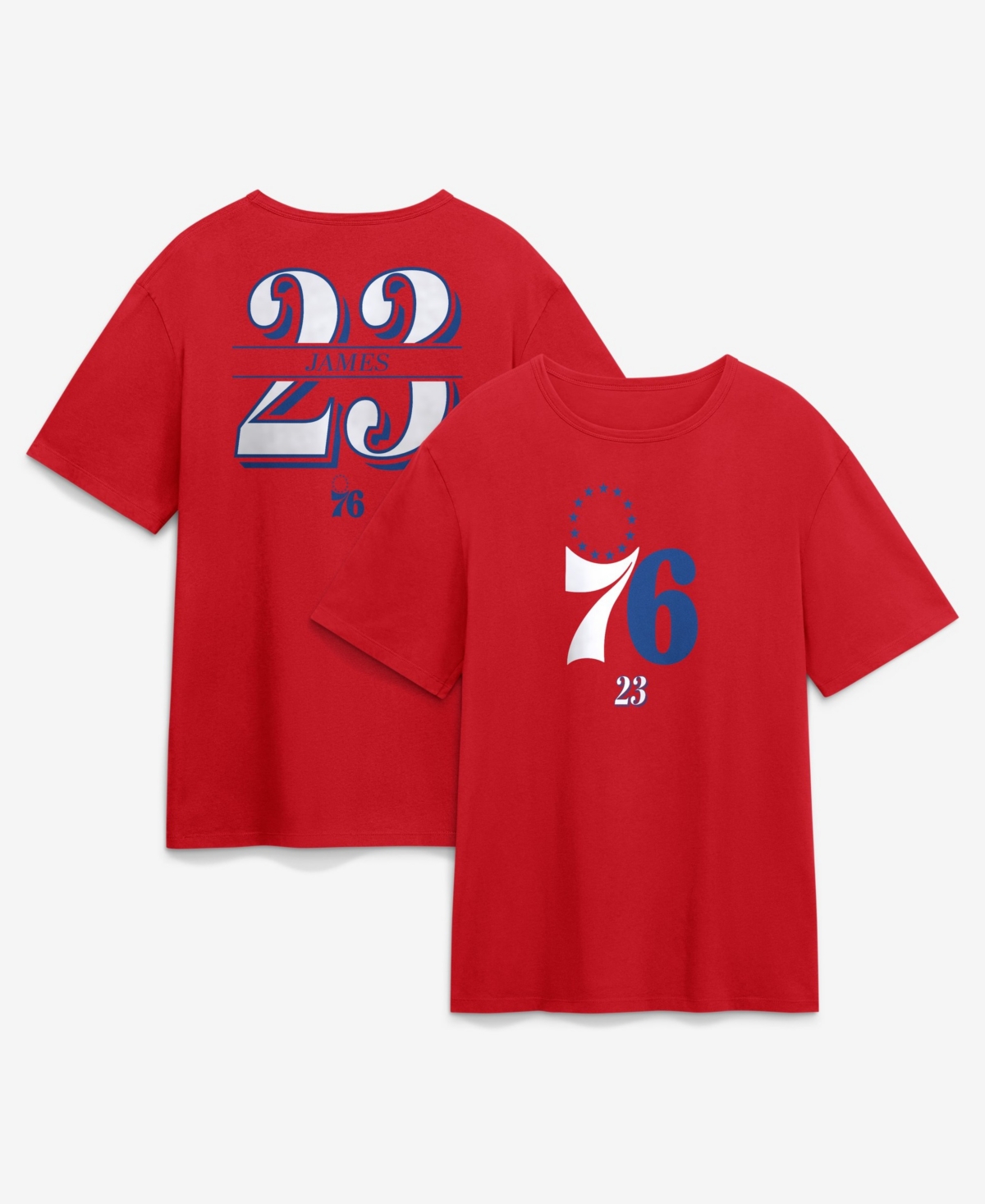 Click here for Fanatics Mens LeBron James Red Philadelphia 76ers... prices