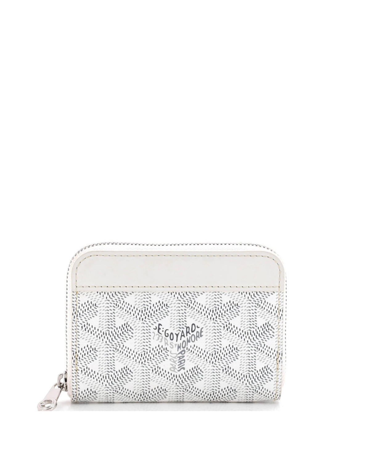 Click here for Pre-Owned Goyard Pm Matignon Zip Wallet Coated Can... prices
