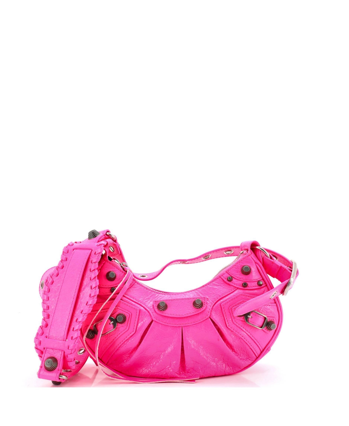 Click here for Pre-Owned Balenciaga Xs Le Cagole Giant Studs Shou... prices
